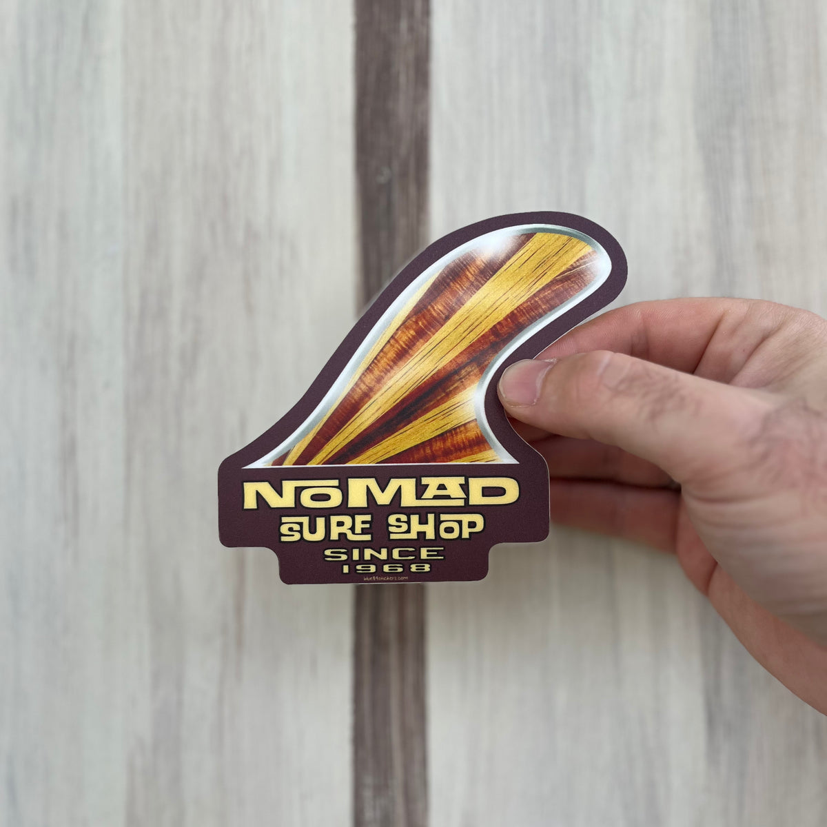 Nomad Custom Fin Sticker – Nomad Surf Shop