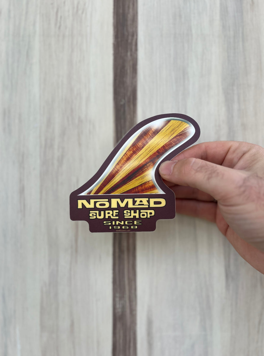 Nomad Custom Fin Sticker – Nomad Surf Shop