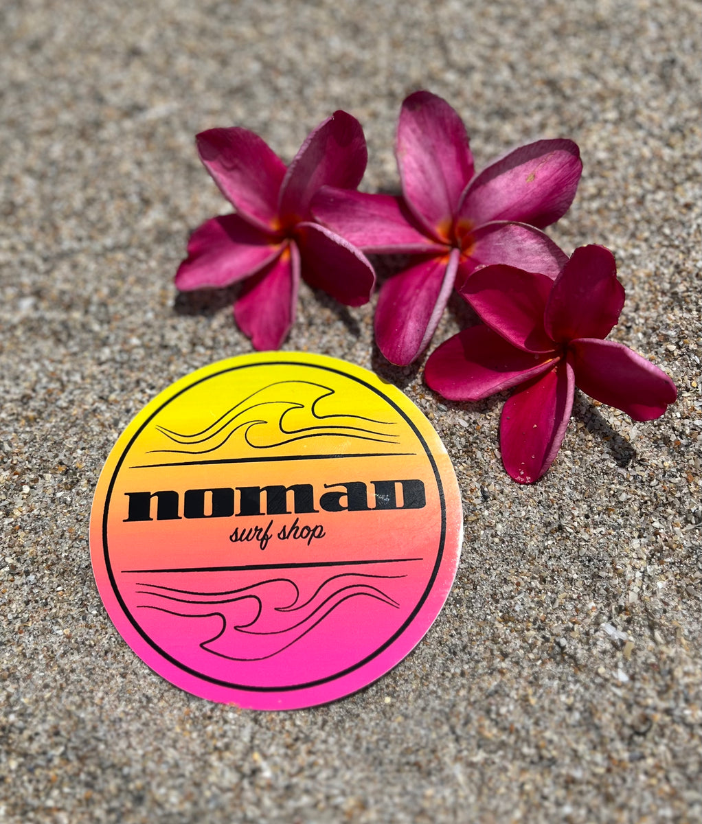 Nomad Ombre Circle Sticker – Nomad Surf Shop