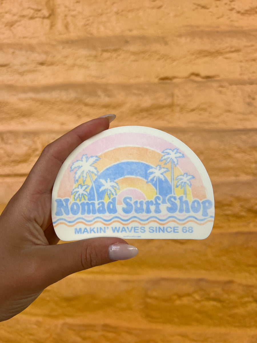 Nomad Makin' Waves Since 68 Sticker – Nomad Surf Shop