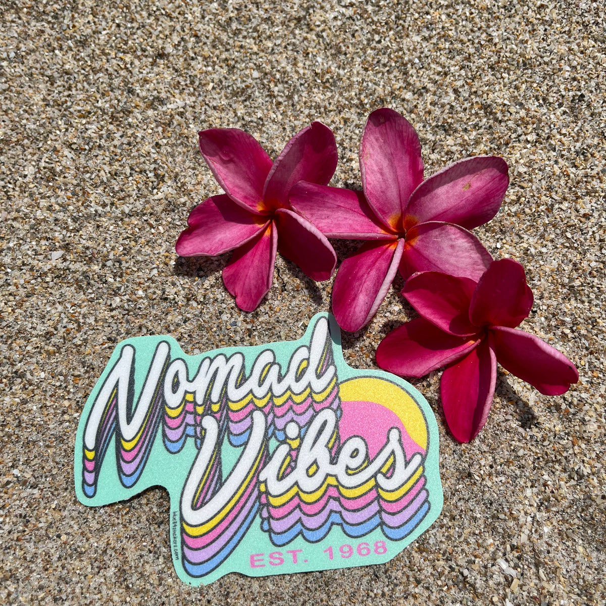 Nomad Vibes Sticker – Nomad Surf Shop