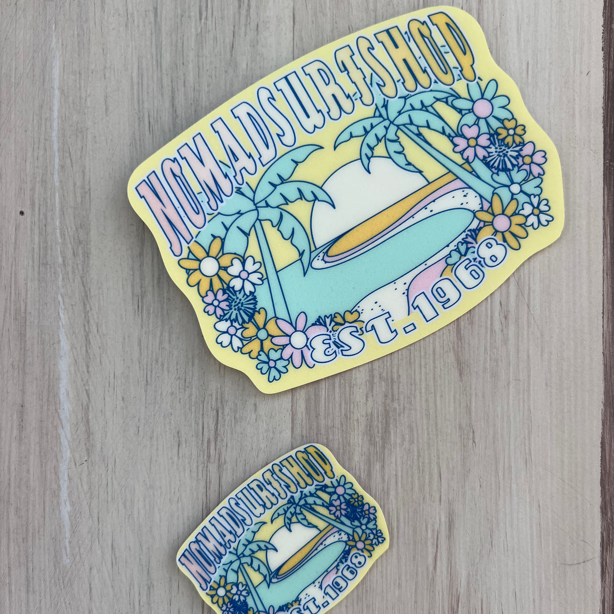 Nomad Beach Days Sticker – Nomad Surf Shop