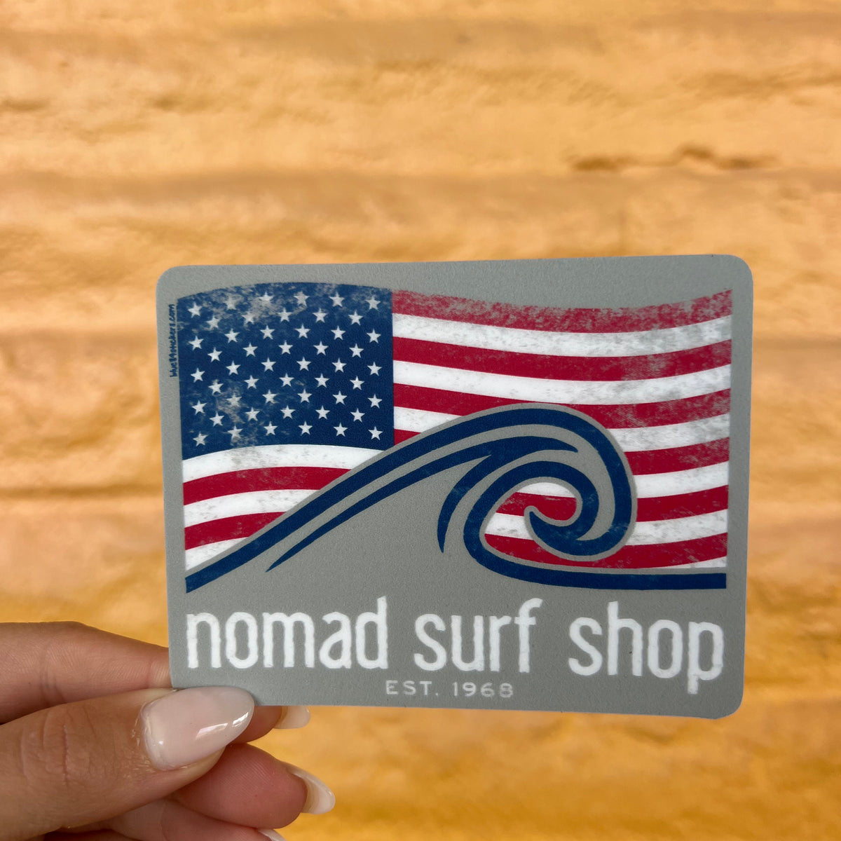 Nomad American Dream Sticker – Nomad Surf Shop