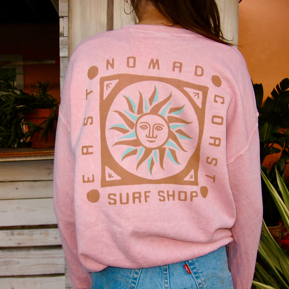 Nomad Keepin' It Sunny Saltwater Wash Crew – Nomad Surf Shop